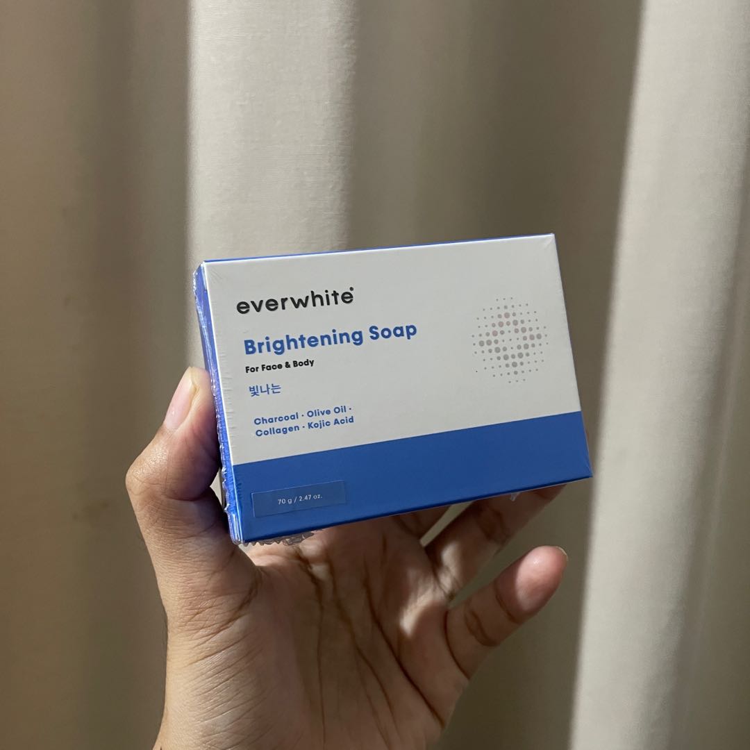 Everwhite brightening soap sabun awan ever white, Kesehatan ...