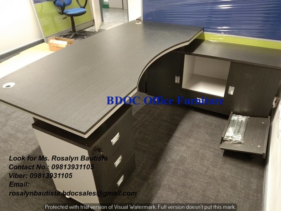 Executive Table -Manager's Table -L Shape Table on Carousell