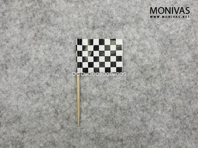 F1 Racing Flags Cupcake Toppers Cake Decorations Party Baking Supplies ...