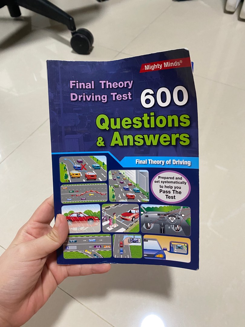 Final theory driving test book practice questions, Hobbies & Toys ...