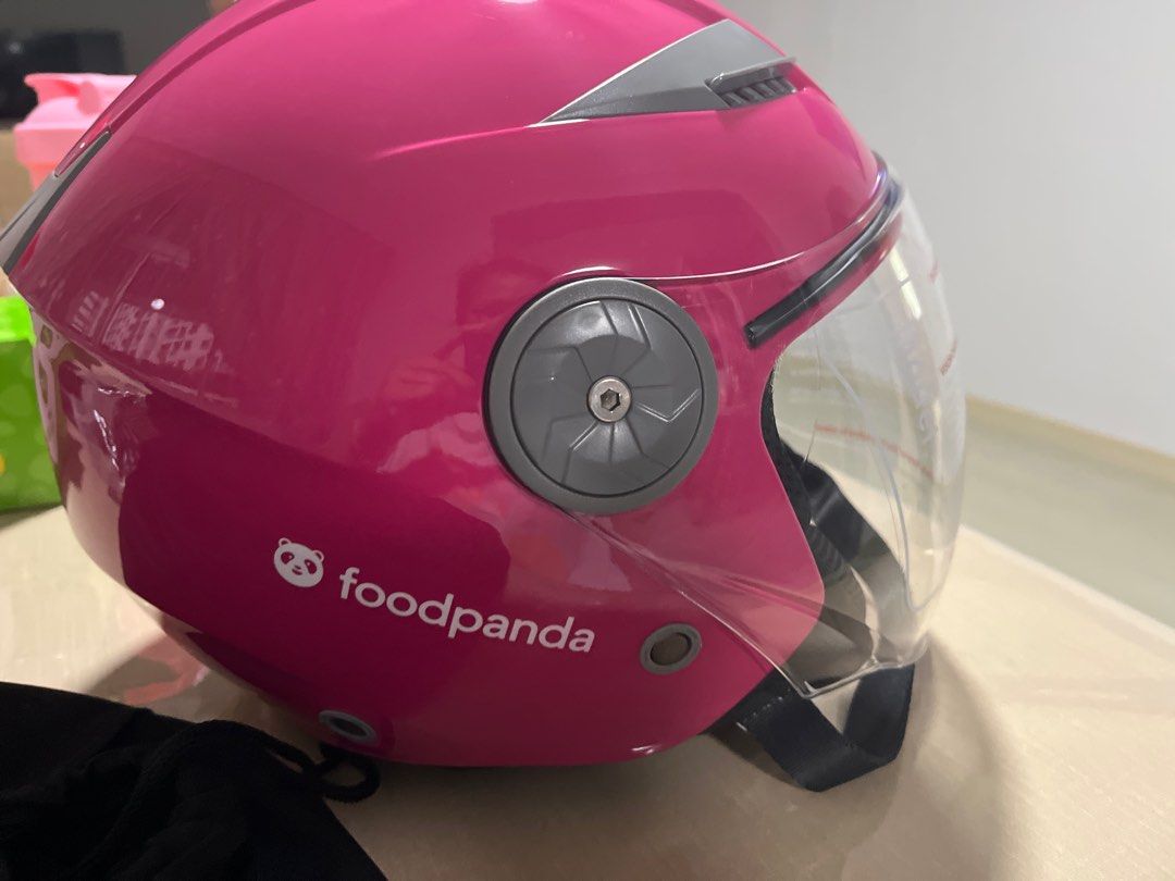 Foodpanda helmet, Men's Fashion, Activewear on Carousell