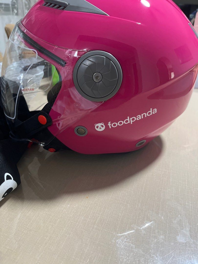 Foodpanda helmet, Men's Fashion, Activewear on Carousell