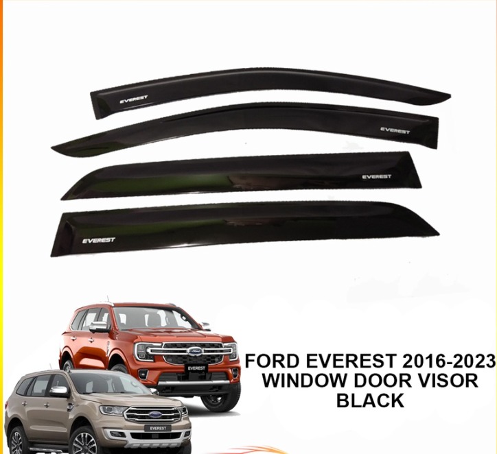 Ford Everest 2016 to 2023 Window door visor OEM / INJECTION, Car Parts ...