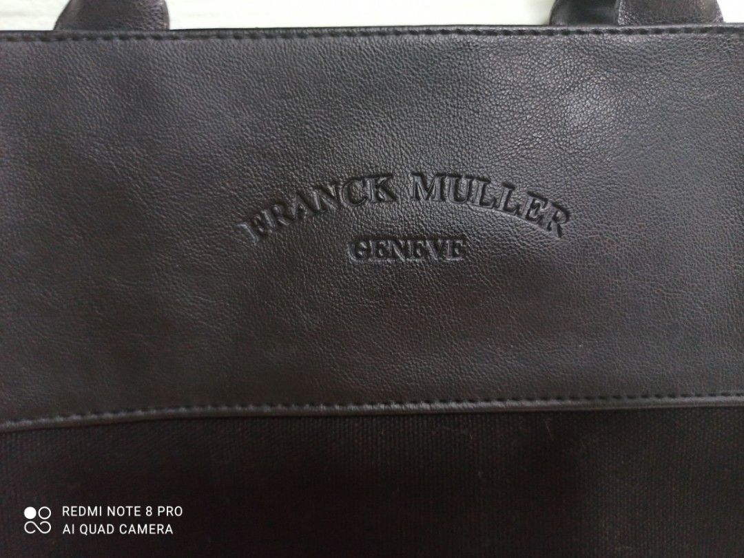 Franck Muller Tote Bag, Men's Fashion, Bags, Belt bags, Clutches and ...