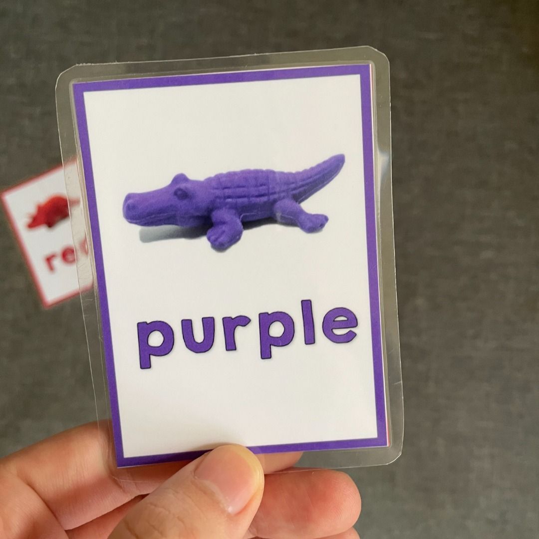 FREE on any purchase - Preloved: Set of 6 Laminated Color Flash Cards ...