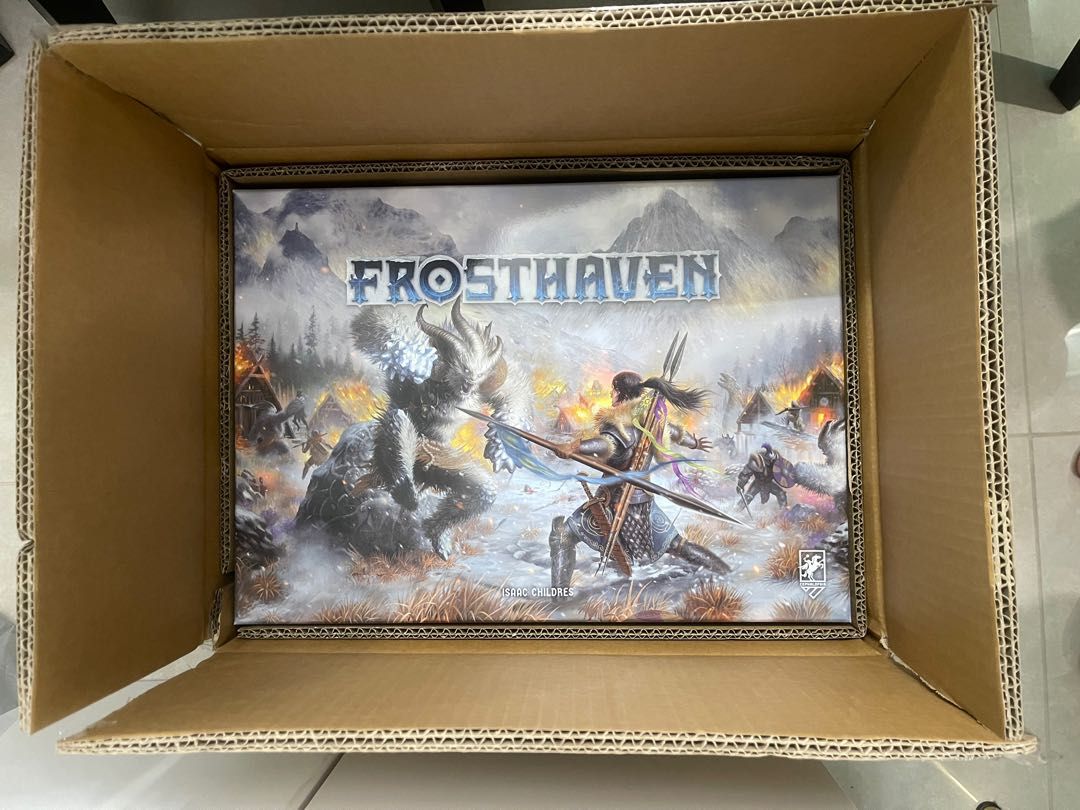 Frosthaven Bundle + Solo Scenarios + Removable Stickers, Hobbies & Toys ...