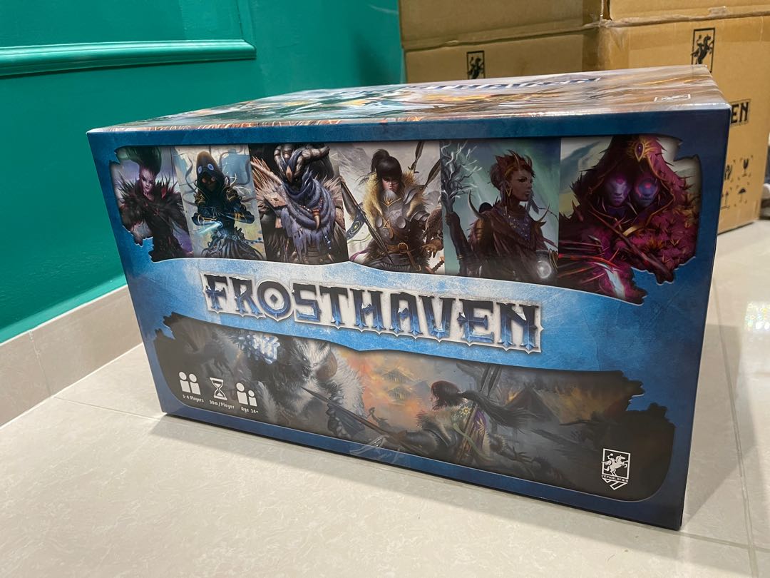 Frosthaven Bundle + Solo Scenarios + Removable Stickers, Hobbies & Toys ...