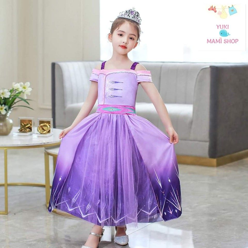 Frozen 2 Anna Elsa Costume Cosplay Princess Dress, Babies & Kids, Babies & Kids Fashion on Carousell
