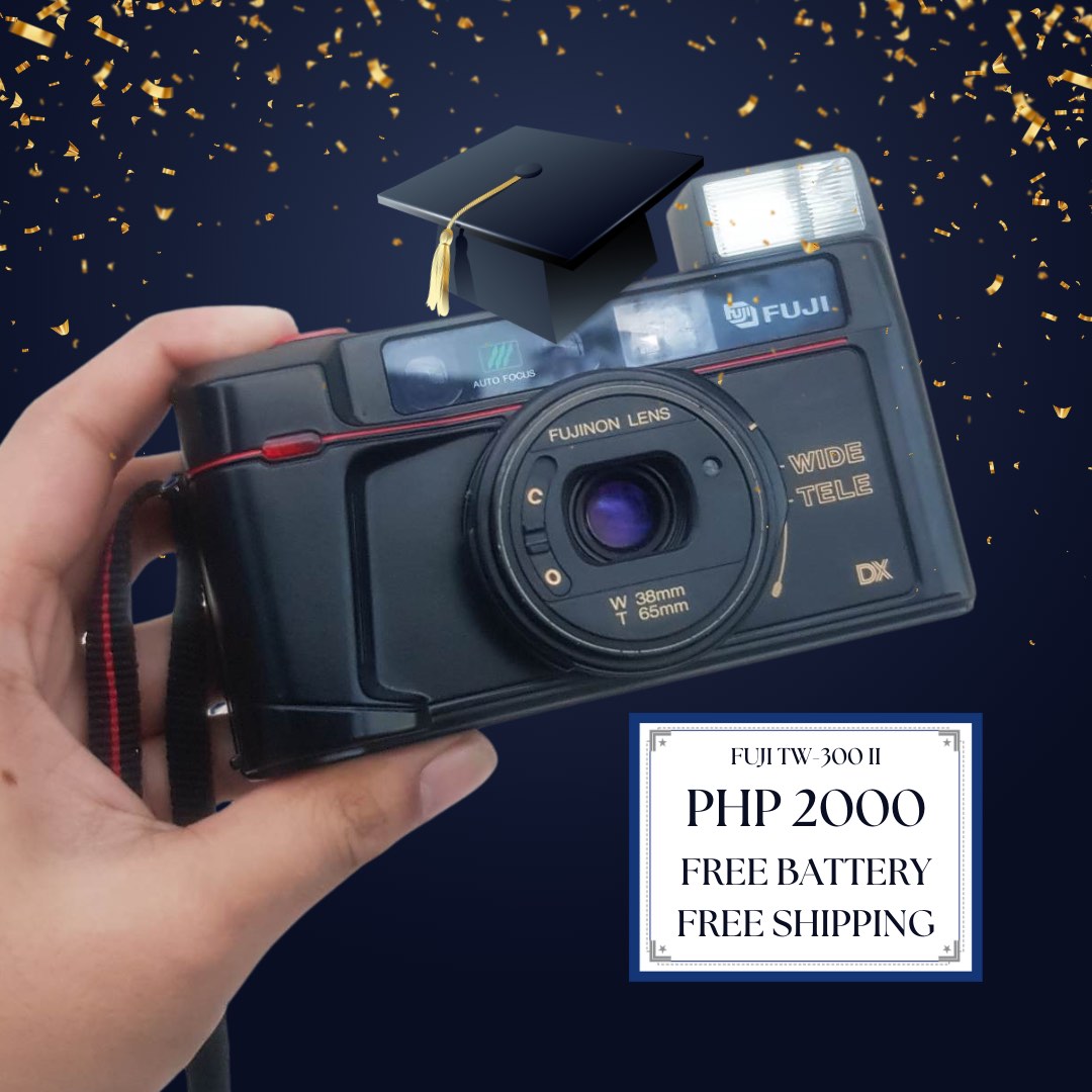 Fuji TW 300 II + Freebies, Photography, Cameras on Carousell