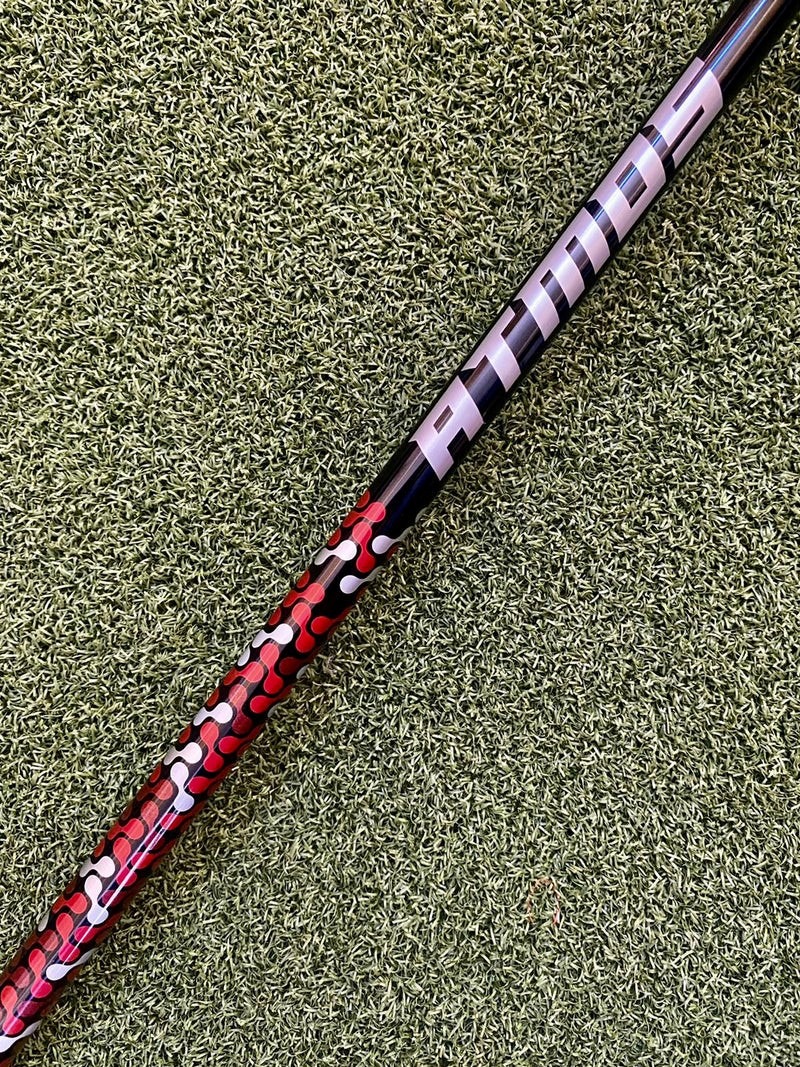Fujikura Atmos Red 5 Stiff Flex Driver Shaft with Connector. Original TaylorMade grip. Length is ...
