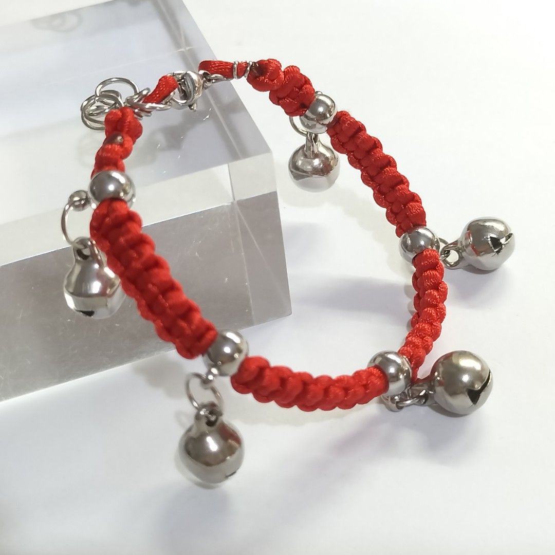 Gelang Bayi Tali Merah Kerincing Stainless on Carousell