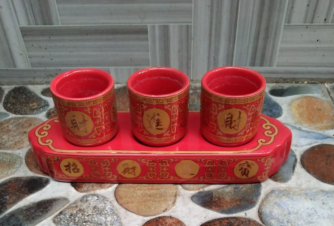 Gelas Sembayang Keramik Kuno Jadul Antik, Antik, Pajangan di Carousell