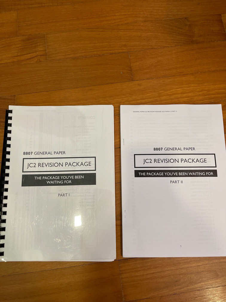 General Paper (GP) Notes Comprehensive Packages, Hobbies & Toys, Books ...