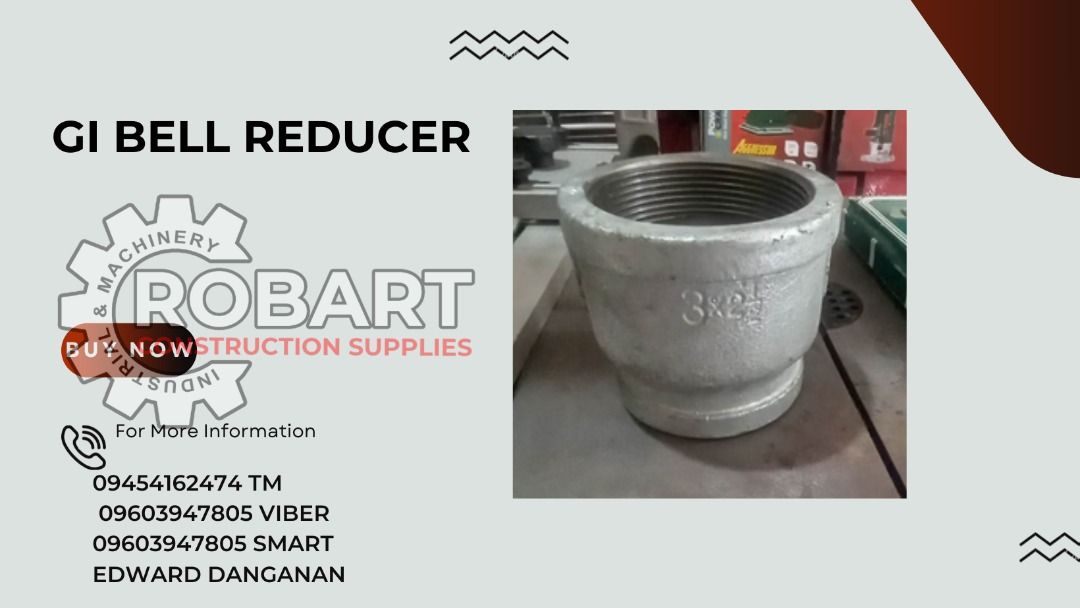 GI BELL REDUCER, Commercial & Industrial, Construction & Building ...