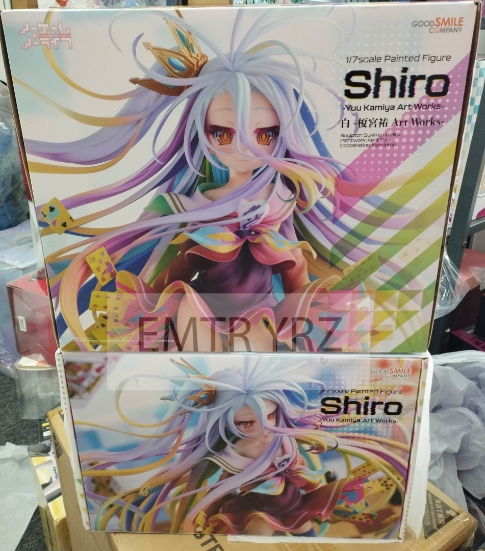 GOOD SMILE COMPANY No Game No Life Yuu Kamiya Art Works Shiro 1/7 Scale Figure, Hobbies & Toys ...