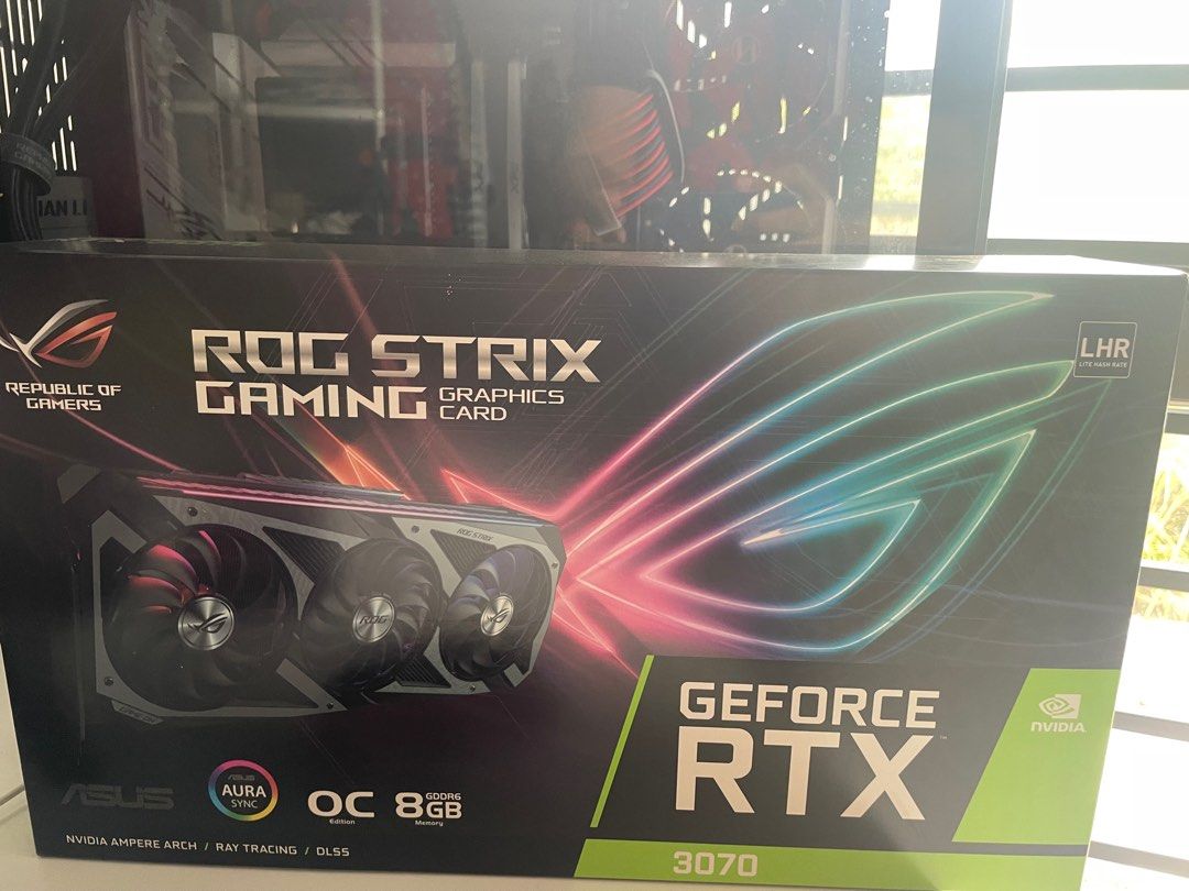 GPU RTX 3070 ROG STRIX, Computers & Tech, Parts & Accessories, Computer ...