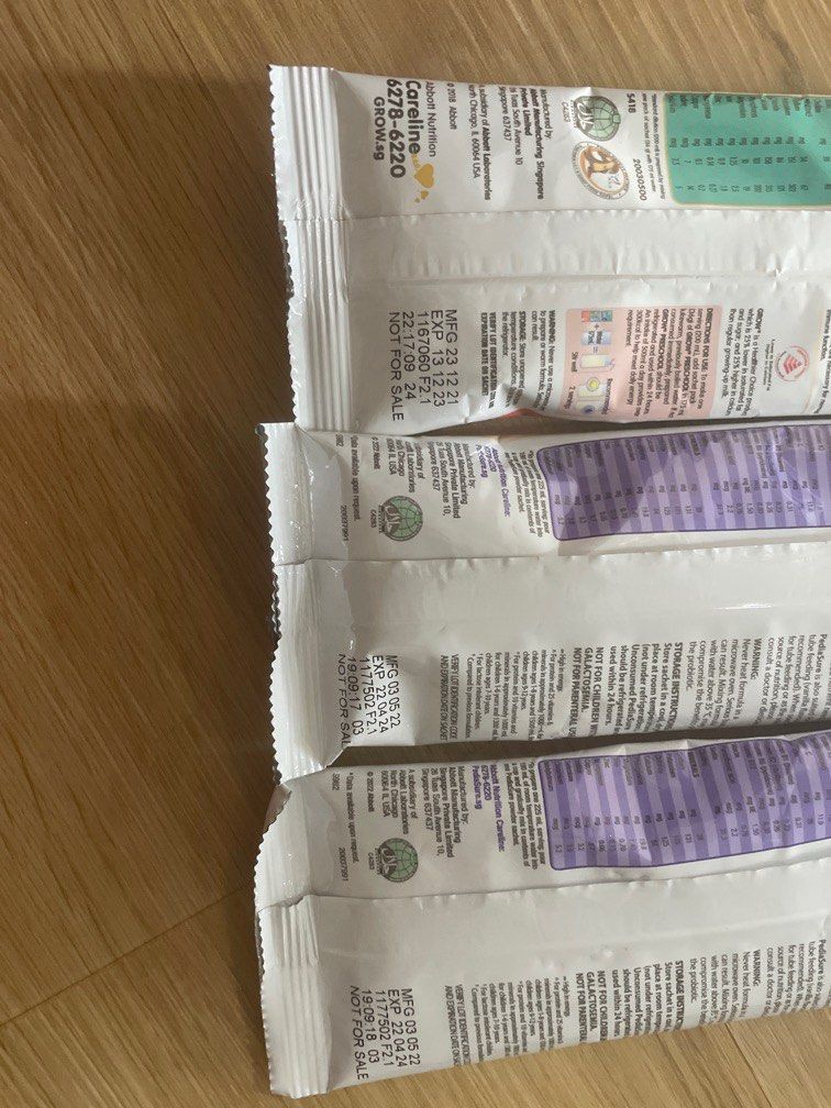 Grow Stage 4 & Pedia Sure Gold, Babies & Kids, Nursing & Feeding ...