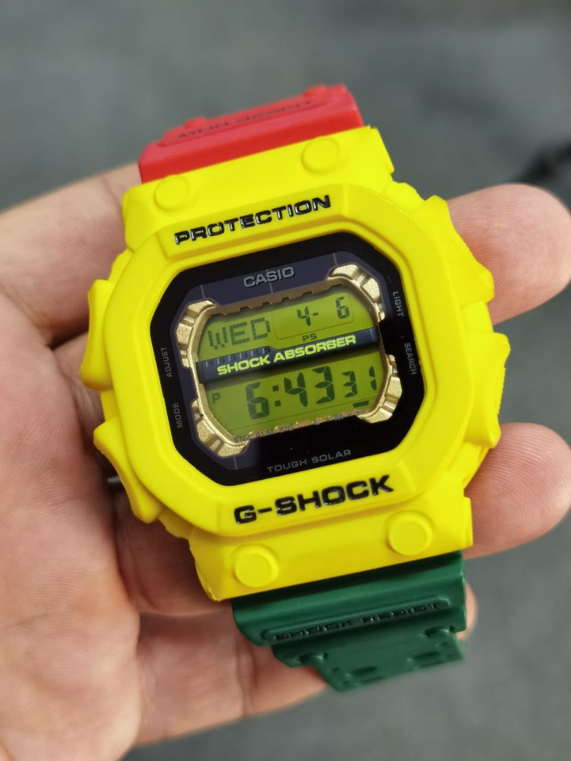 Gshock GX5600 King Rasta, Men's Fashion, Watches & Accessories, Watches ...