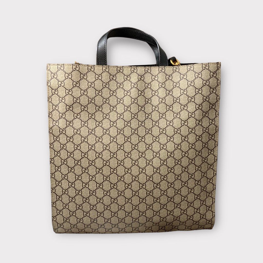 Gucci Snake Supreme Tote, Luxury, Bags & Wallets on Carousell