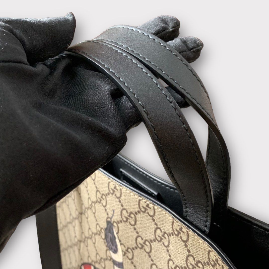 Gucci Snake Supreme Tote, Luxury, Bags & Wallets on Carousell