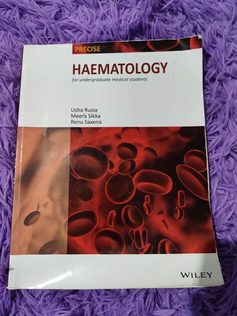 HAEMATOLOGY TEXTBOOK, Hobbies & Toys, Books & Magazines, Textbooks on ...