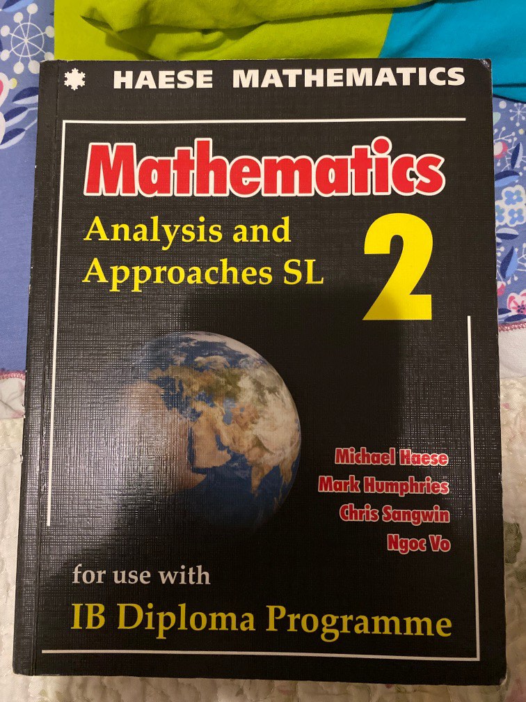 Haese Mathematics Analysis and Approaches SL 2, 興趣及遊戲, 書本 & 文具, 教科書 ...