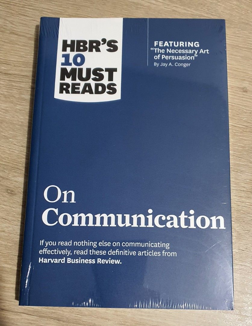HBR's 10 Must Reads On Communication, Hobbies & Toys, Books & Magazines ...