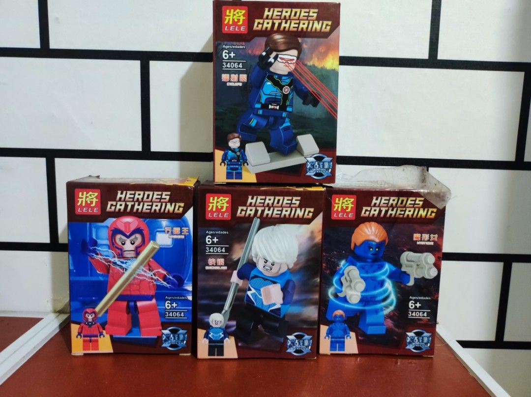 HERO GATHERING LEGO BLOCKS, Hobbies & Toys, Toys & Games on Carousell
