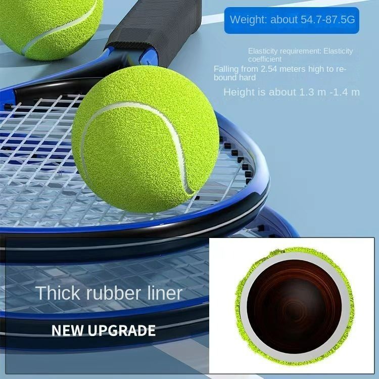 Home Tennis Trainer Ball Elastic Physical Training Racket Double ...