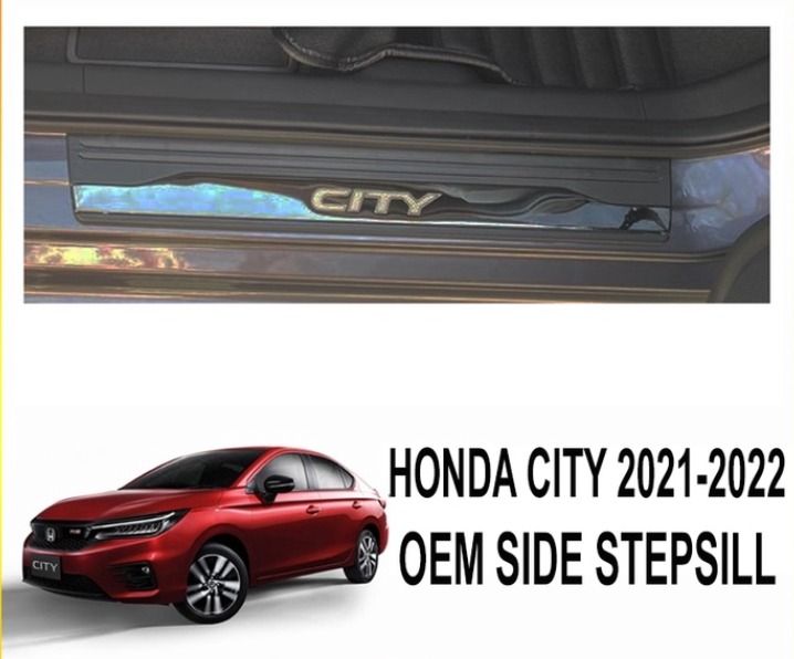 Honda City SEDAN 2021 to 2022 OEM Side Stepsill / Step sill, Car Parts ...