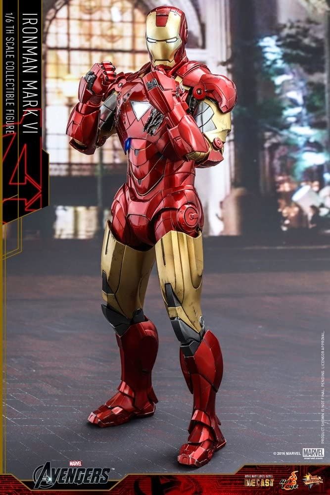 Hot Toys Iron Man Mark VI 6 Special Edition 1/6 SCALE FIGURE DIECAST ...