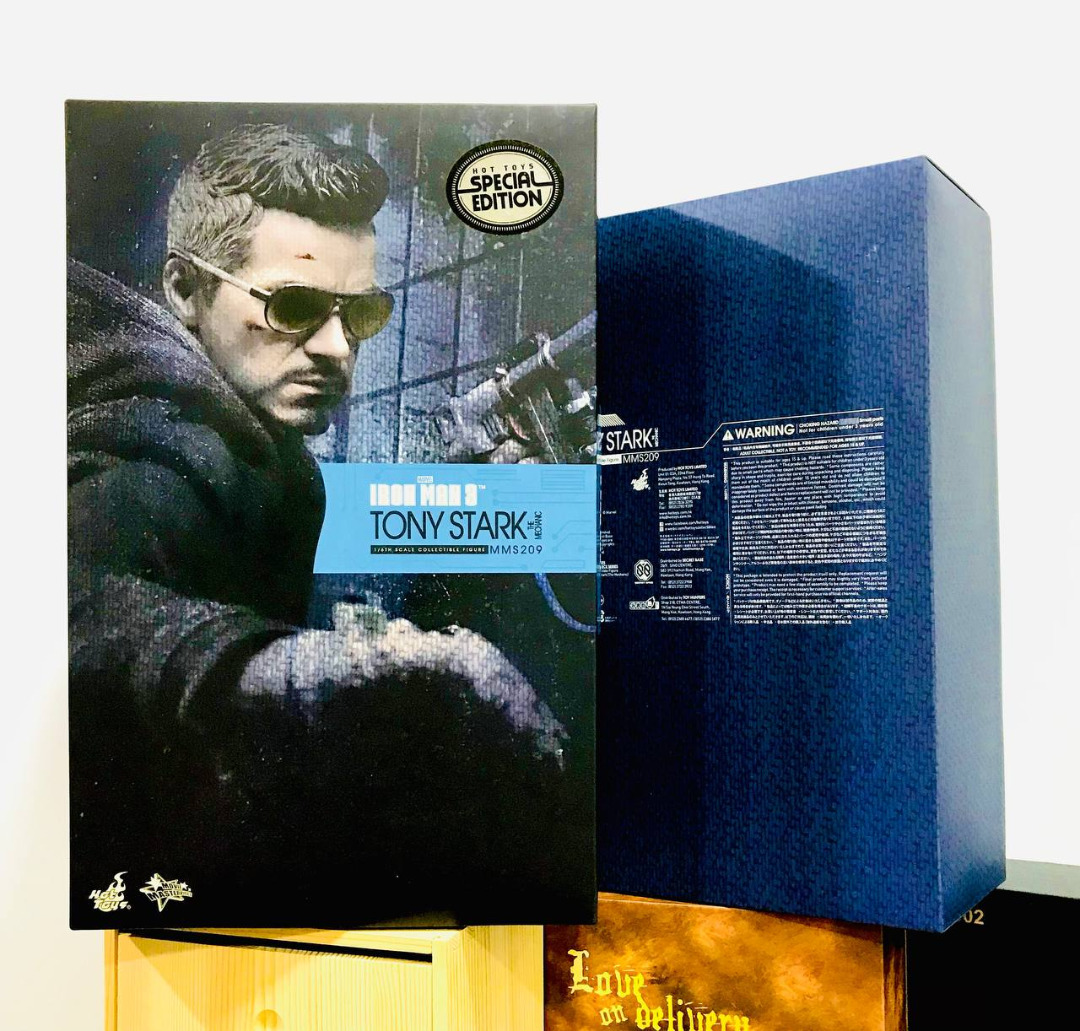 HOT TOYS MMS209 IRON MAN 3 MOVIE SERIES - IRON MAN ( TONY STARK ) THE ...