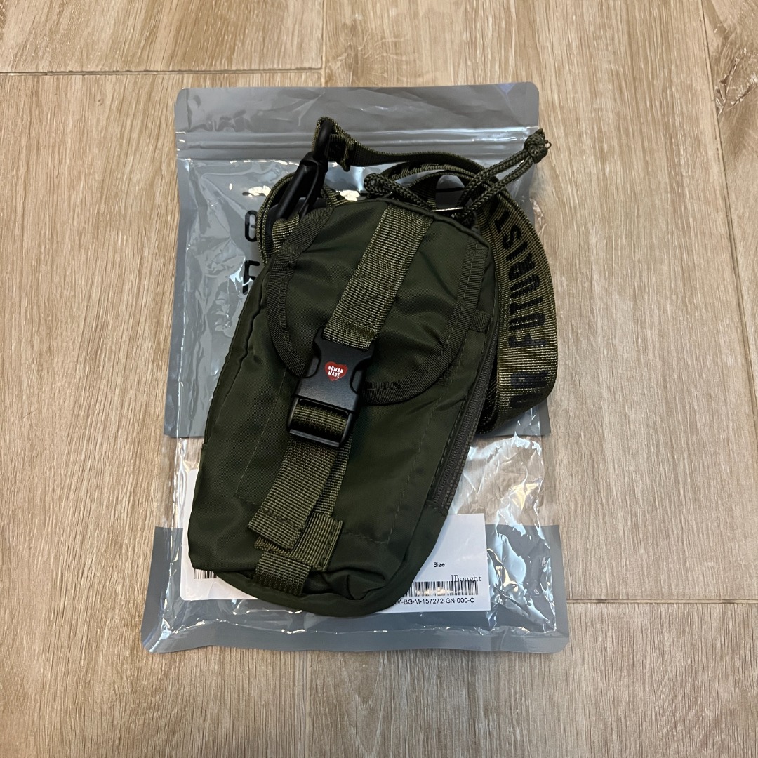 Human made MILITARY POUCH #3 Shoulder Bag 斜咩袋, 男裝, 袋, 腰袋、手提袋、小袋 - Carousell