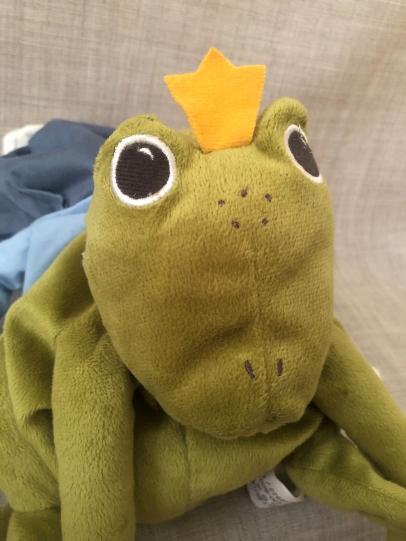 Ikea Kvack Prince And Frog Plush Reversible 2 In 1 Plush Toy on Carousell