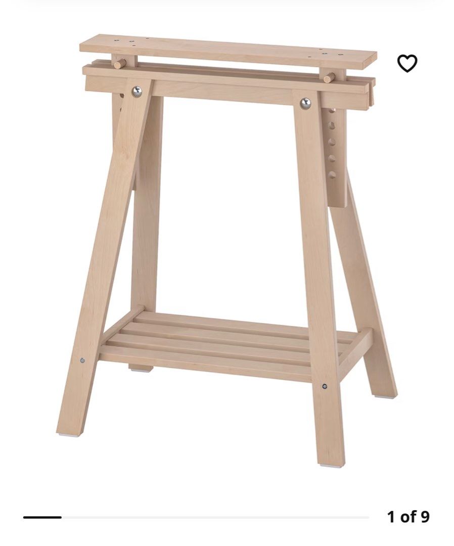 Ikea Mittback Trestle, Furniture & Home Living, Furniture, Tables ...