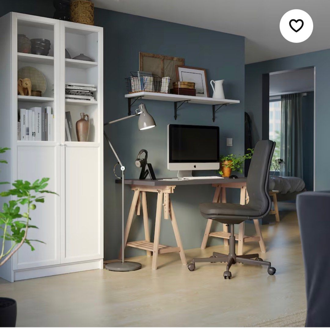 Ikea Mittback Trestle, Furniture & Home Living, Furniture, Tables ...