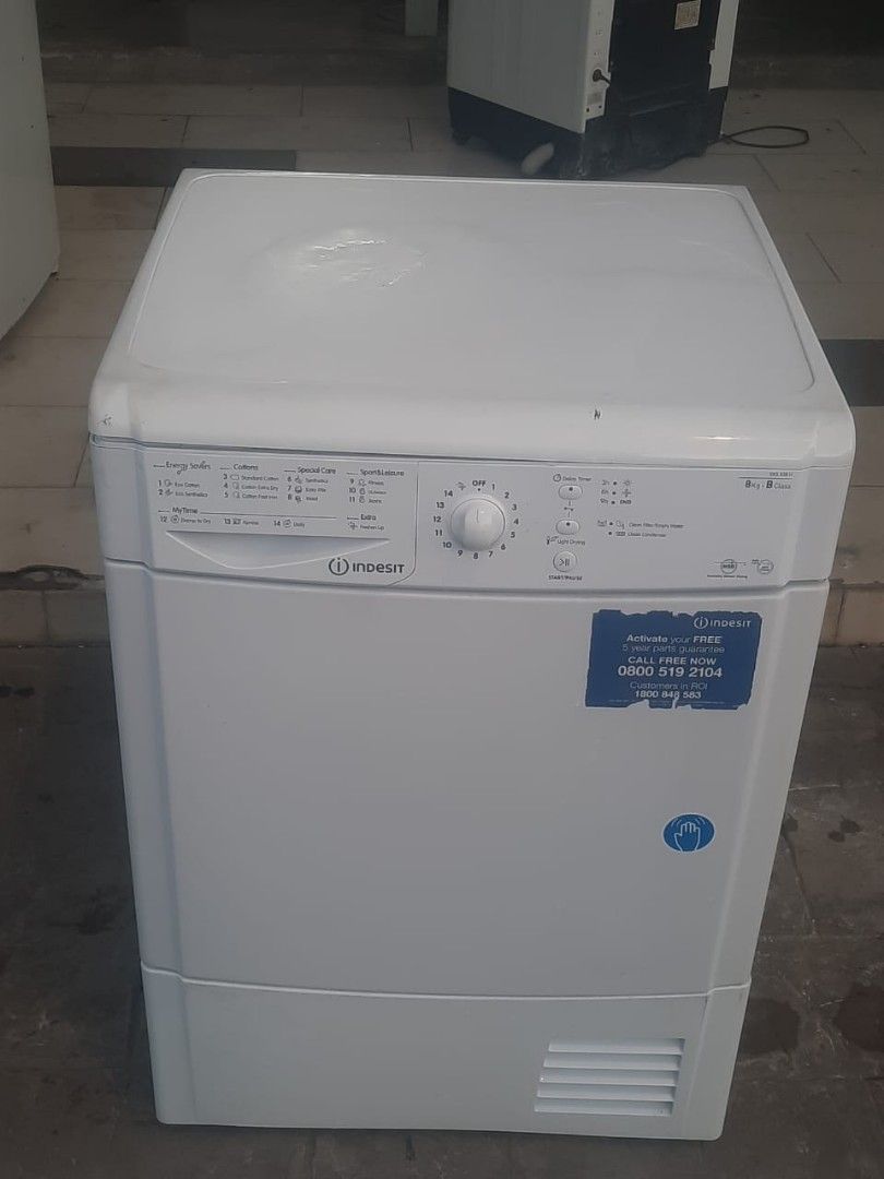 Indesit 8kg dryer, TV & Home Appliances, Washing Machines and Dryers on ...