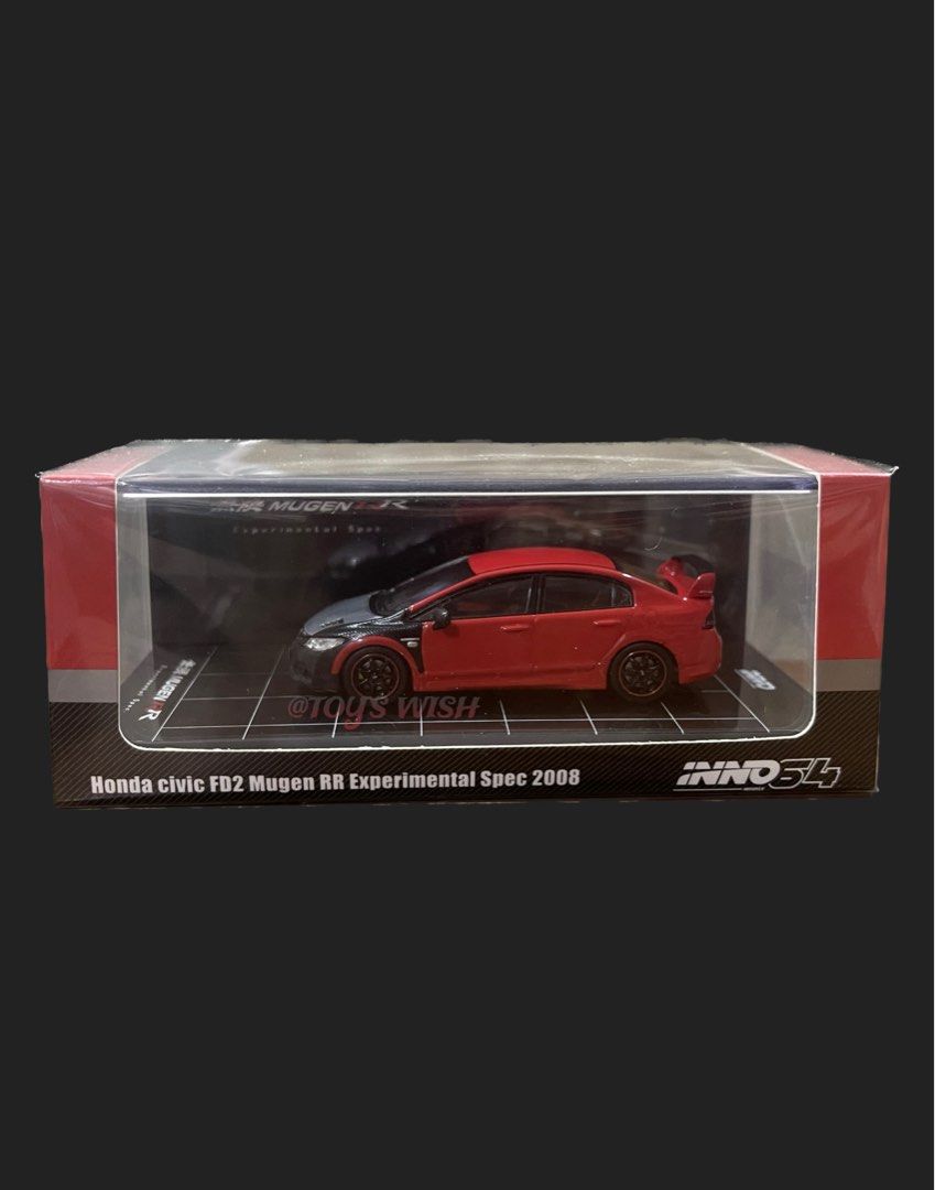 INNO64 Honda Civic FD2 Mugen RR Experimental Spec 2008, Hobbies & Toys, Toys & Games on Carousell