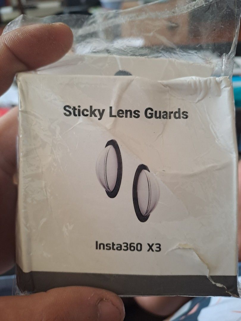 Insta360 sticky lens guards, Photography, Cameras on Carousell