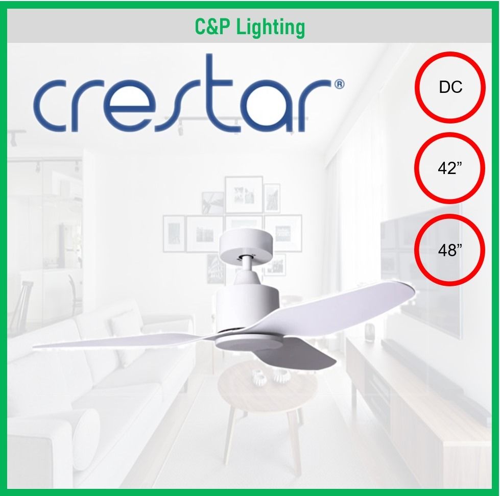 [Installation Promo] Crestar Ninja Air 42" / 48" Ceiling Fan 3 Blades ...