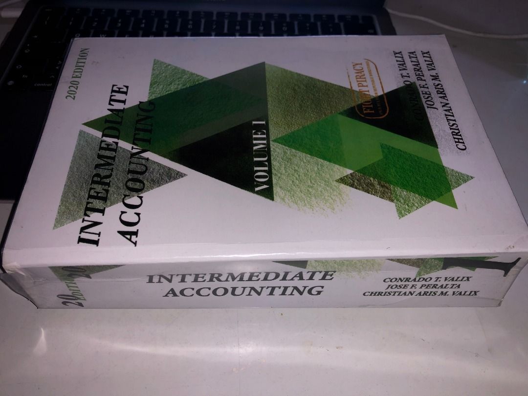 Intermediate Accounting Volume 1 (2020 Edition) by Valix, Peralta ...