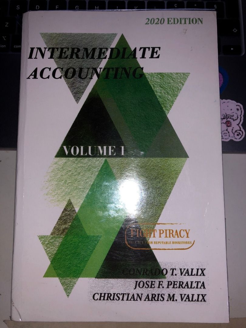 Intermediate Accounting Volume 1 (2020 Edition) by Valix, Peralta ...