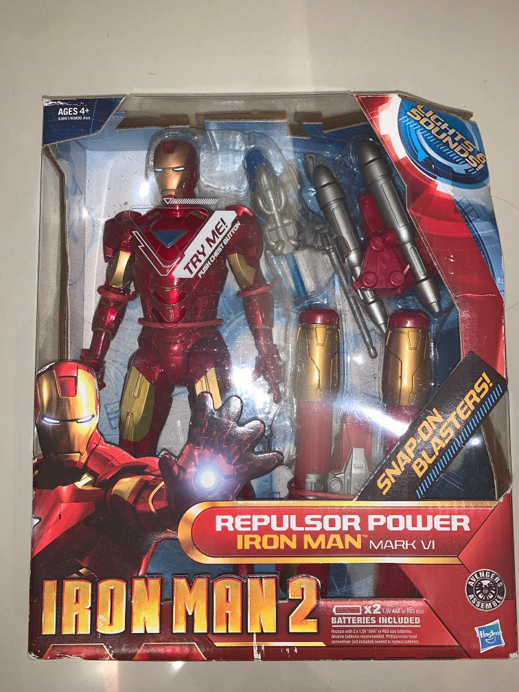 Iron Man New Repulsor Power Iron Man, Hobbies & Toys, Toys & Games on ...