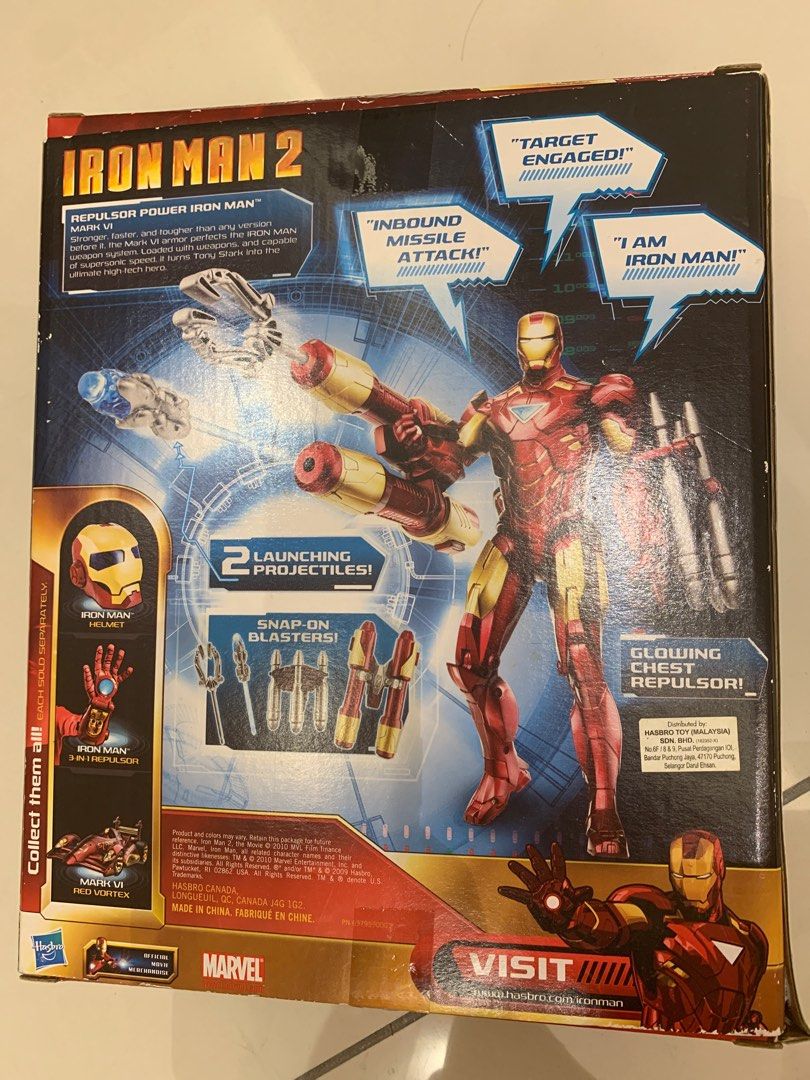 Iron Man New Repulsor Power Iron Man, Hobbies & Toys, Toys & Games on ...