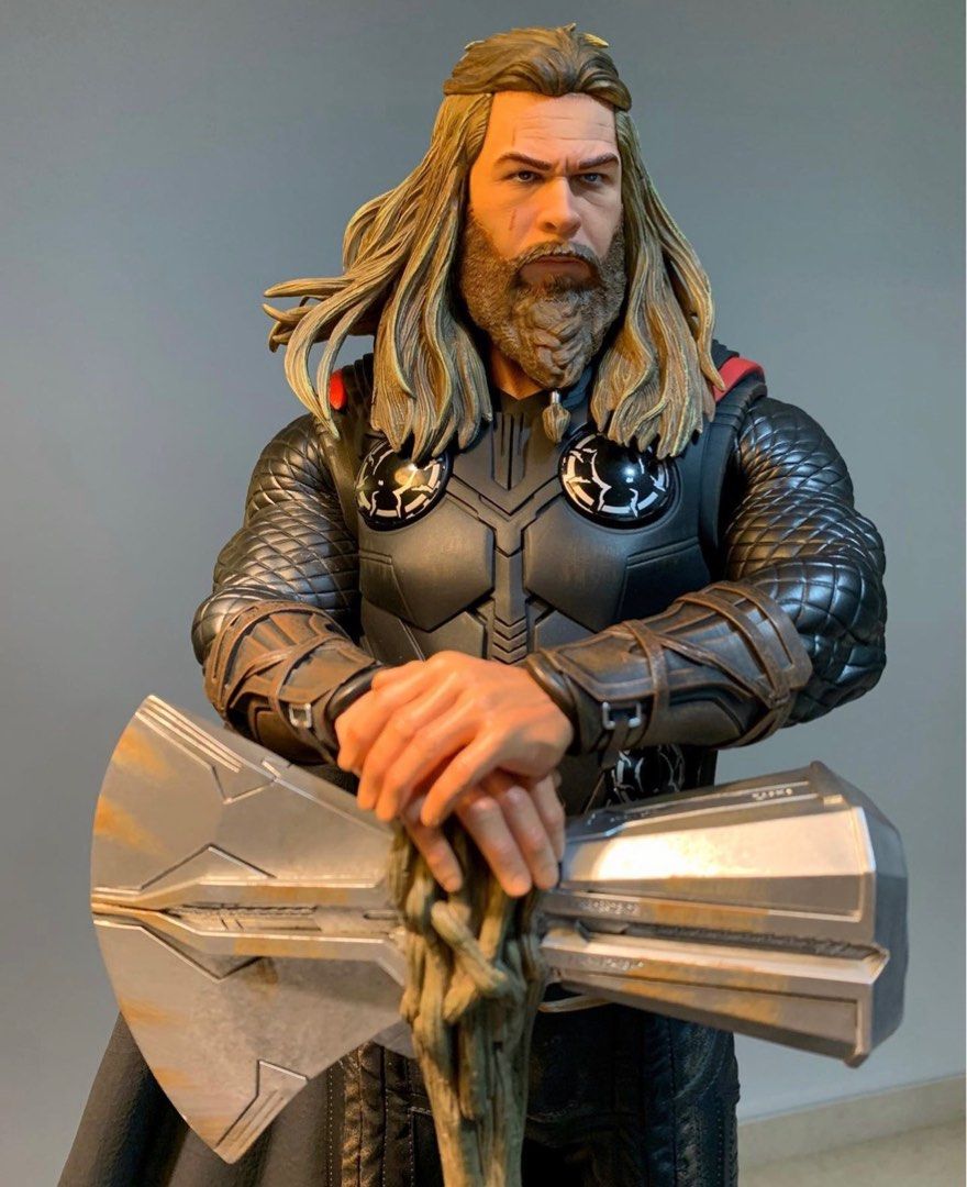 Iron Studios Thor End Game 1/4 scale, Hobbies & Toys, Toys & Games on ...