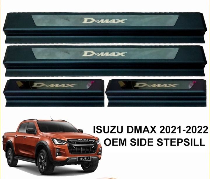 Isuzu Dmax 2021 to 2023 OEM Side Stepsill / Step sill in and out 2022 ...