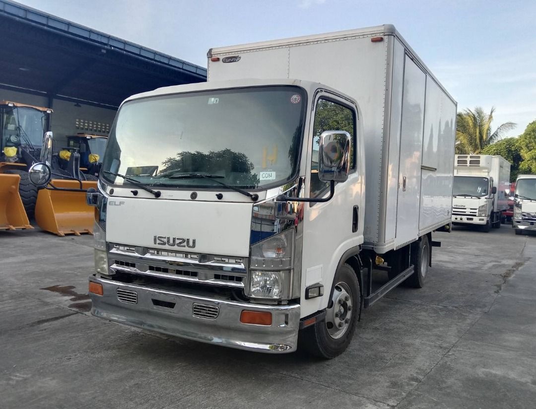 ISUZU ELF N SERIES CLOSED VAN, 14FT, Special Vehicles, Heavy Vehicles ...