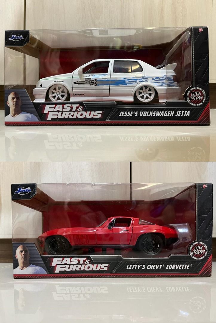Jada Fast & Furious 1/24 Scale Diecast Vehicles ($29 each), Hobbies ...