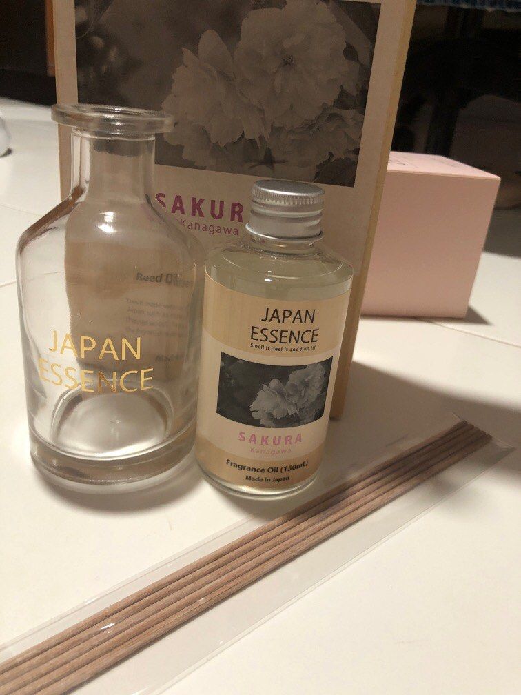 Japan Sakura reed diffuser, Furniture & Home Living, Home Fragrance on ...