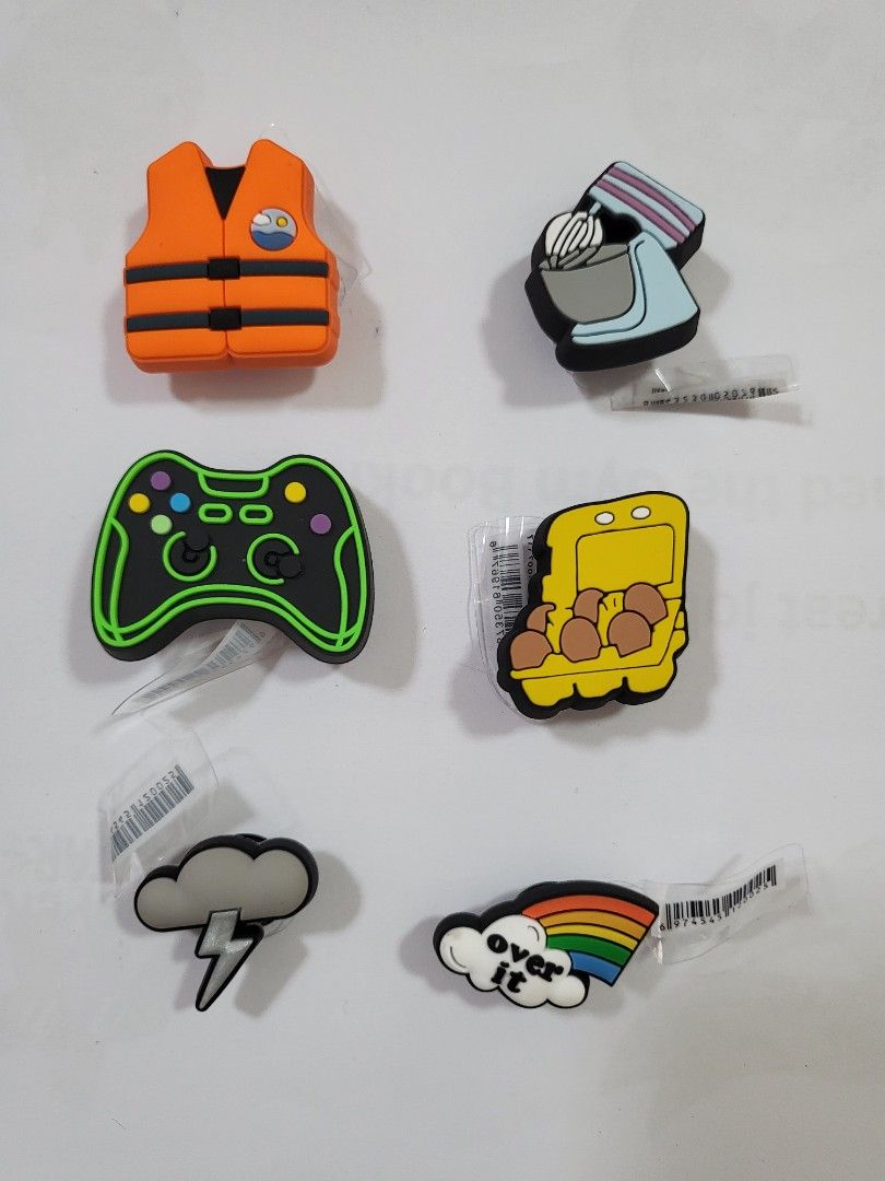 Jibbitz, Men's Fashion, Footwear, Shoe inserts & accessories on Carousell
